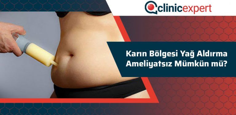 Karın Bölgesi Yağ Aldırma Ameliyatsız Mümkün mü? | ClinicExpert - Estetik